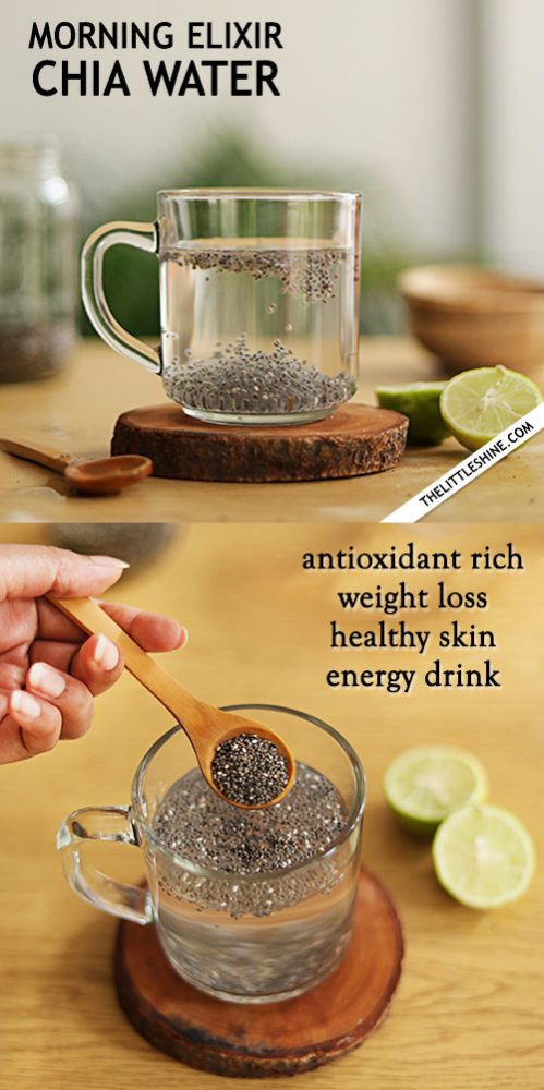 MORNING ELIXIR - CHIA DRINK - The Little Shine