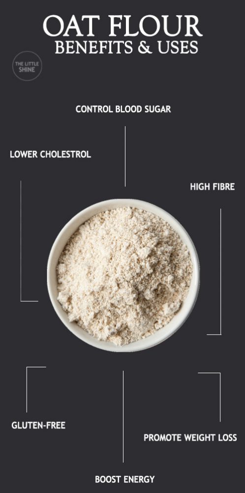 OAT FLOUR BENEFITS & USES - The Little Shine