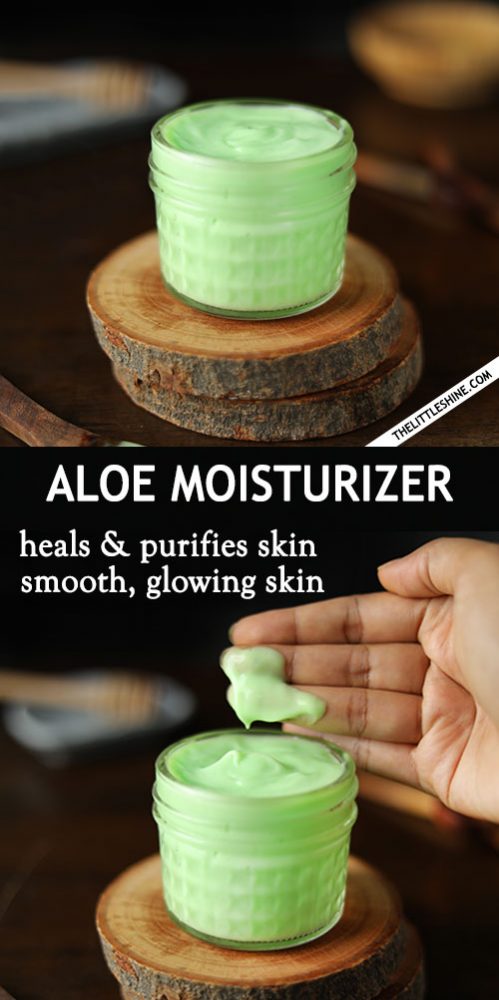 ALOE FACE AND BODY MOISTURIZER for smooth, glowing skin - The Little Shine