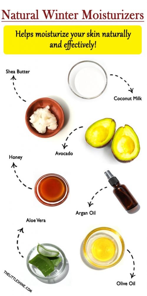 10 EFFECTIVE NATURAL MOISTURIZERS FOR WINTERS - The Little Shine