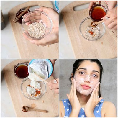 OATMEAL FACE AND BODY ACNE SCRUB - The Little Shine