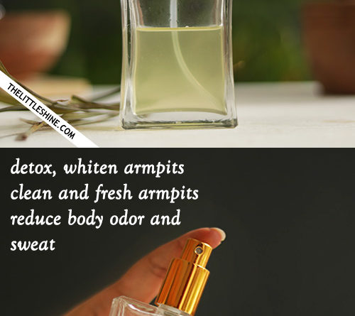 ARMPIT DETOX SPRAY - puriﬁes and brightens your underarm skin - The ...