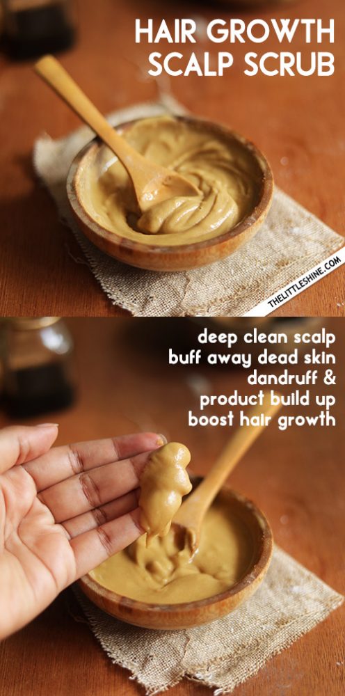 SCALP SCRUB FOR HAIR GROWTH - The Little Shine