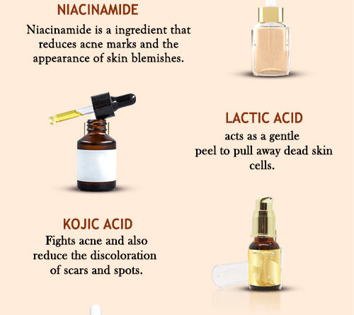 6 Best skincare ingredients to get rid of acne scars and dark spots ...