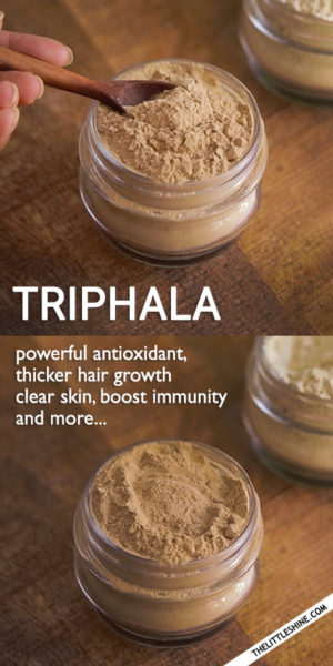 TRIPHALA POWDER BENEFITS AND USES - The Little Shine