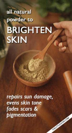All Natural Powder - Powerful Skin Brightener - The Little Shine