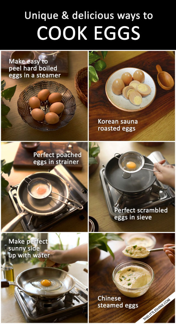 20 UNIQUE AND DELICIOUS WAYS TO COOK AN EGG - The Little Shine