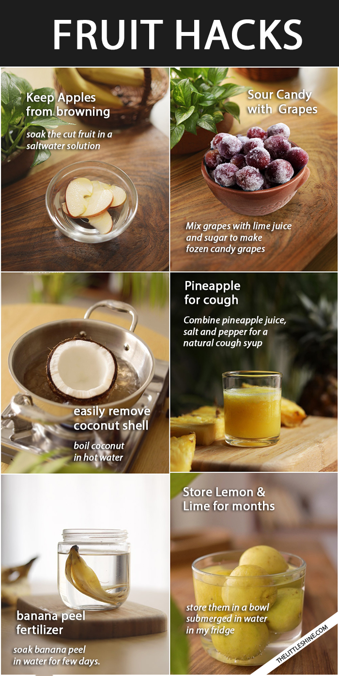 15 BEST FRUIT HACKS that will Blow Your Mind - The Little Shine