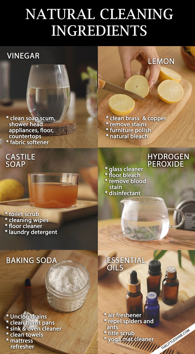 10 Natural Cleaning Ingredients that Can Clean (Almost) Anything - The ...