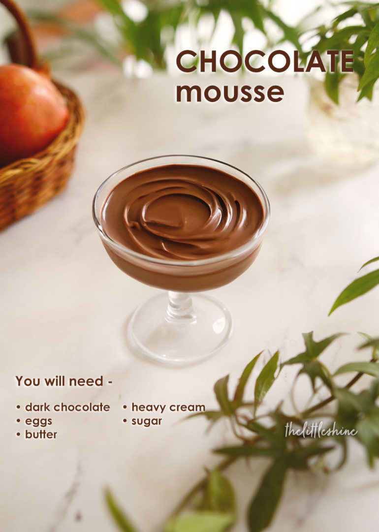 6 delicious and easy to make mousse recipe - The Little Shine