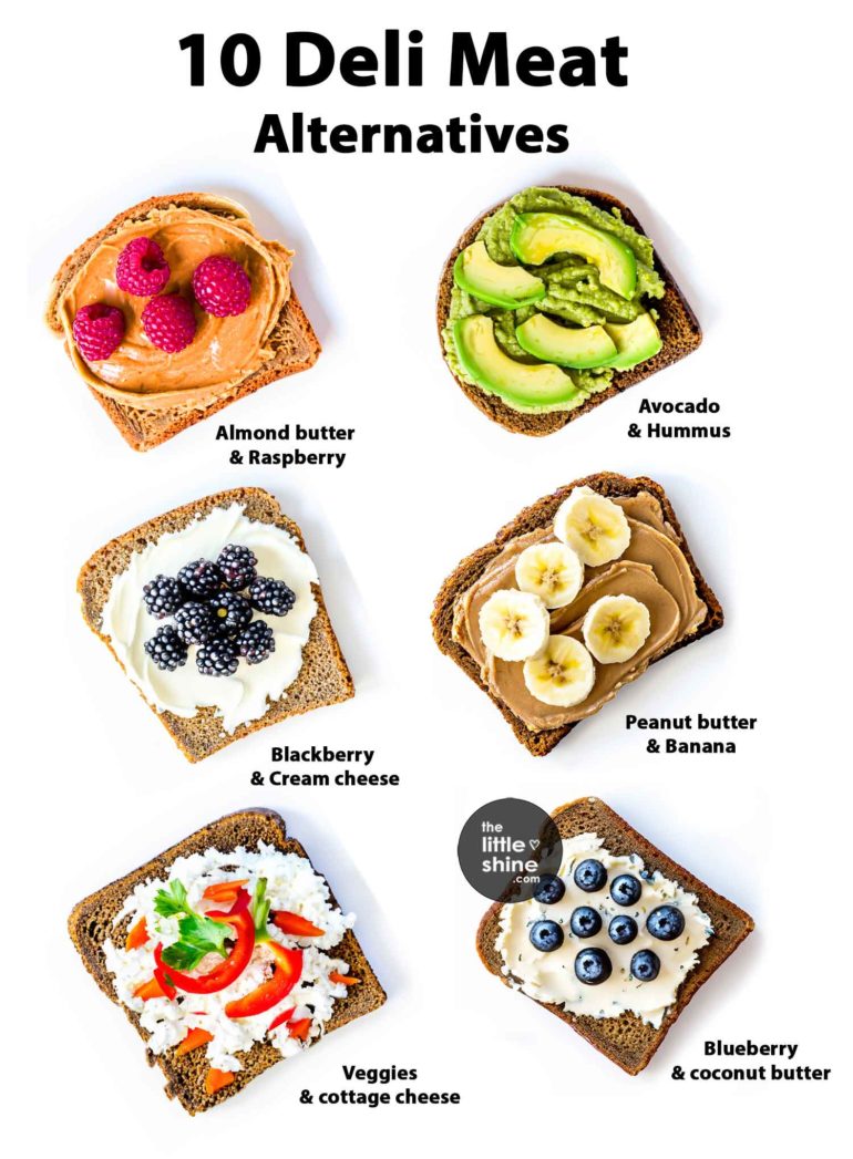10 Deli Meat Sandwich Alternatives - The Little Shine