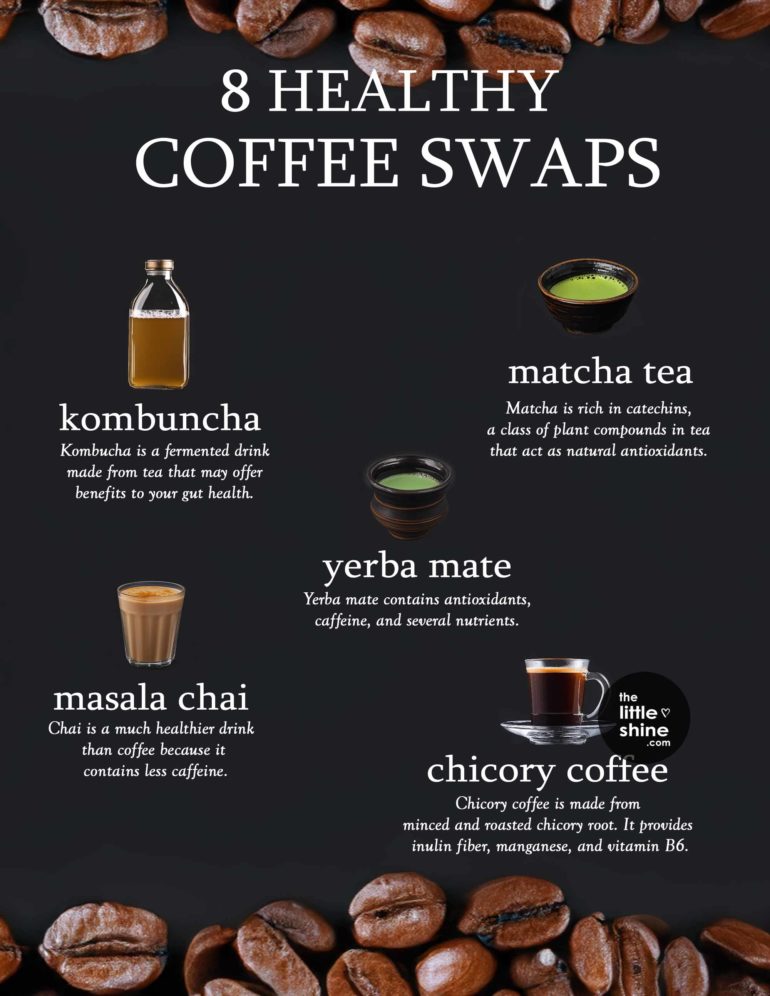 8 Healthy Coffee Swaps - The Little Shine