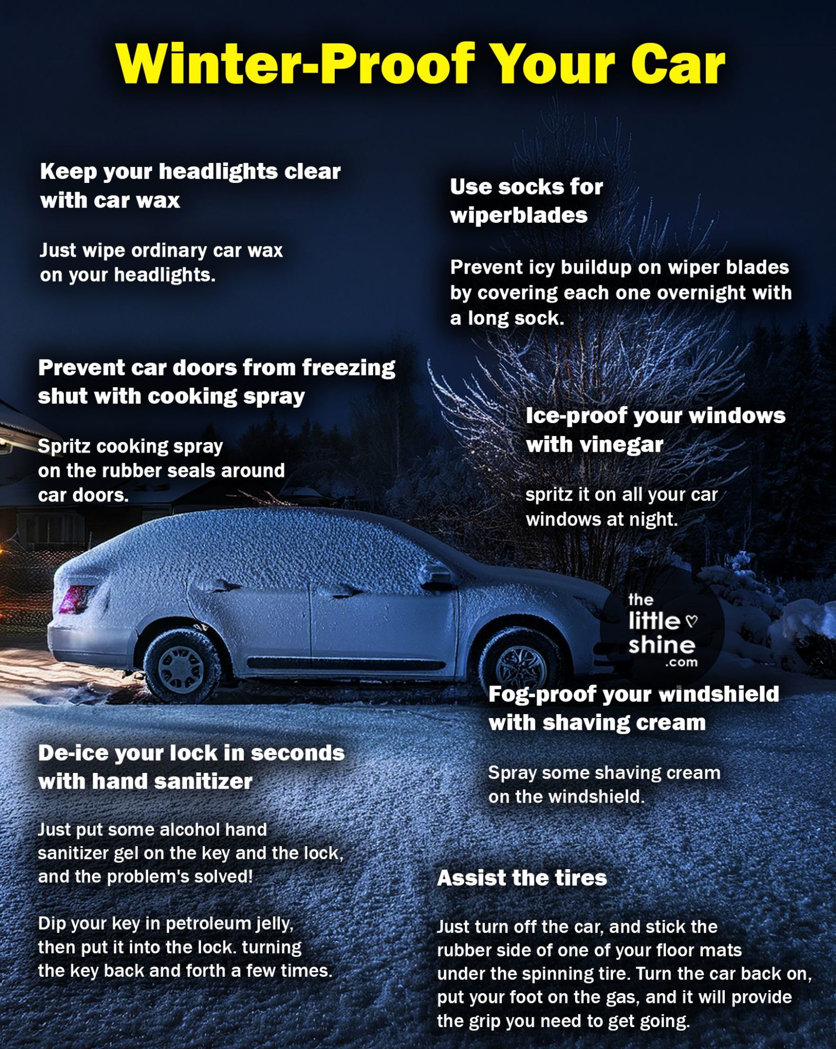 Winter-Proof Your Car| 7 Easy Tips and Solutions - The Little Shine