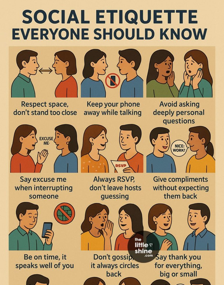 The Modern Guide to Manners: 30 Social Etiquette Rules Everyone Should ...