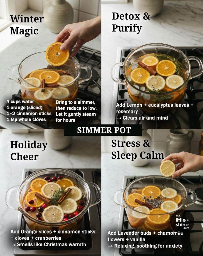 🍵 Winter Wellness Simmer Pot: The Cozy Aromatherapy You Need This ...