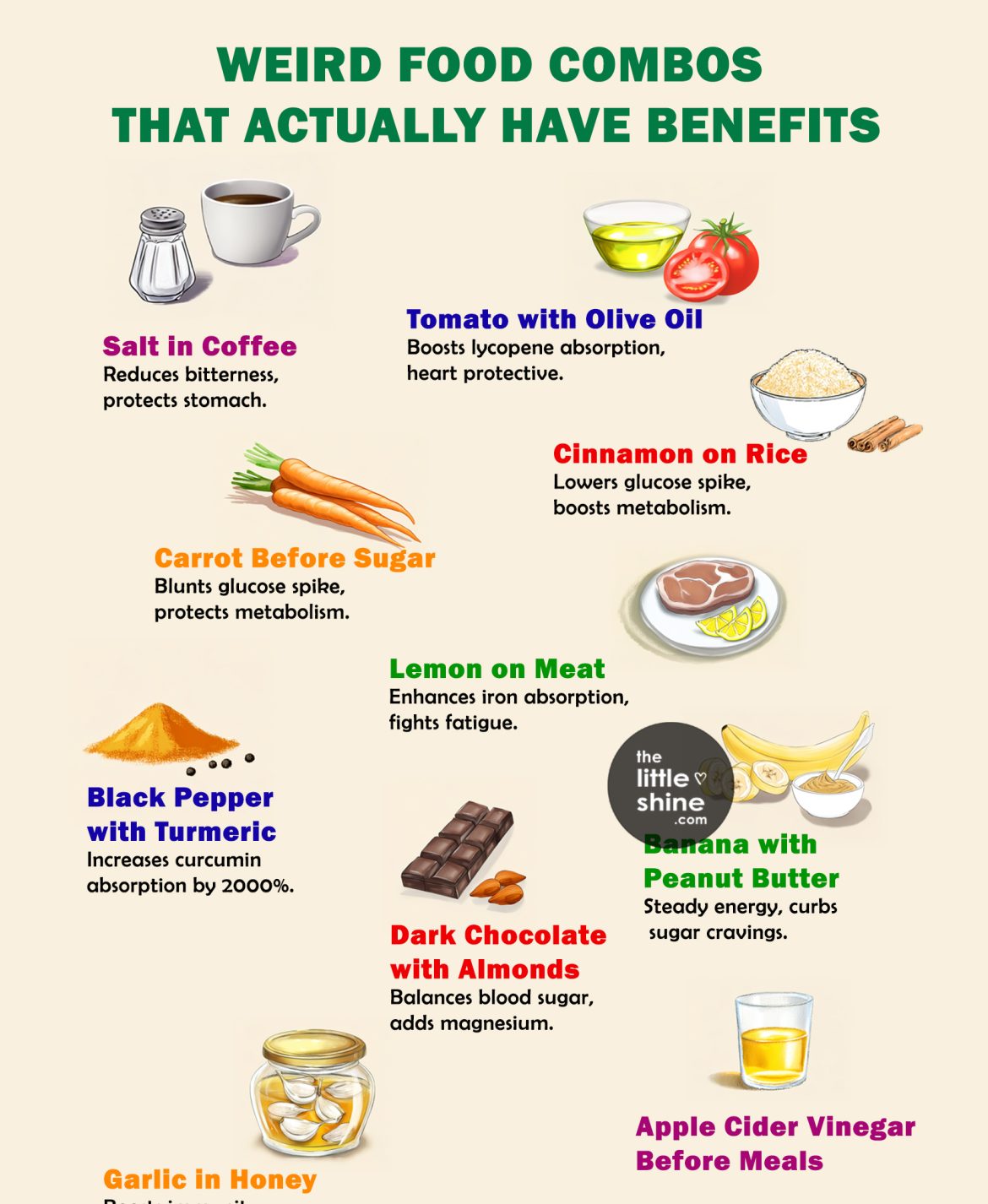 Weird Food Combos That Are Surprisingly Good for You - The Little Shine