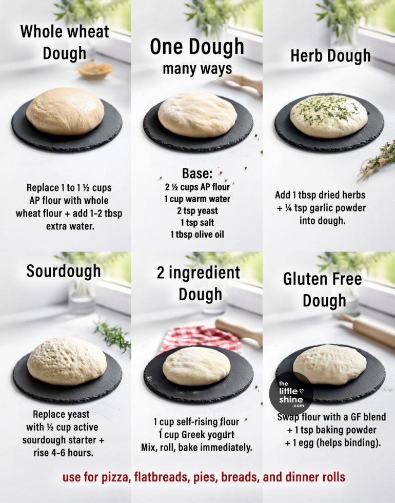 One Dough, Many Ways – The Ultimate Guide to Versatile Homemade Dough ...