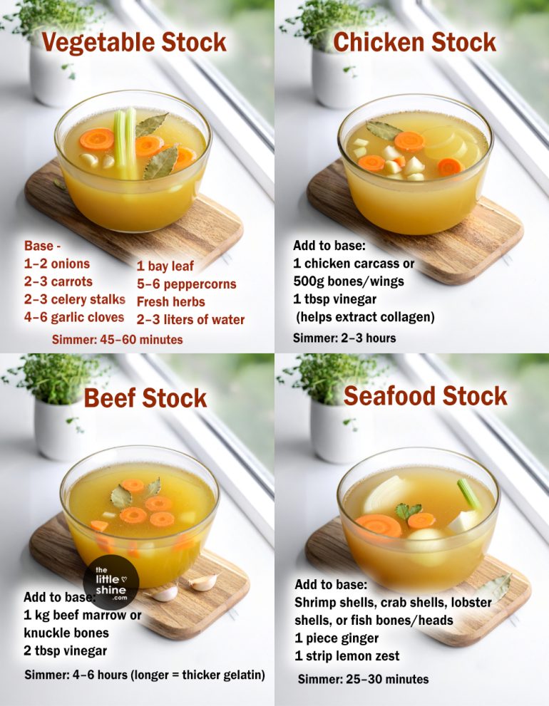 Homemade Stock Guide - Clean, Flavorful & Nourishing - The Little Shine