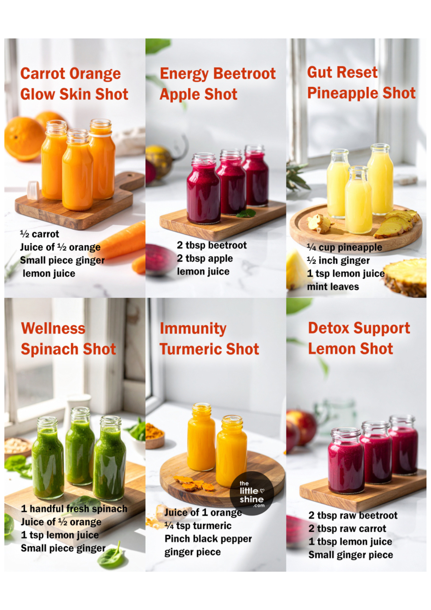 6 Powerful Wellness Shots You Can Make at Home - The Little Shine